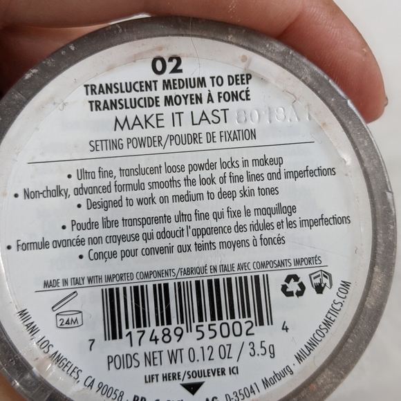 Milani | Makeup | 34 Milani Med Deep Translucent Setting Powder | Poshmark